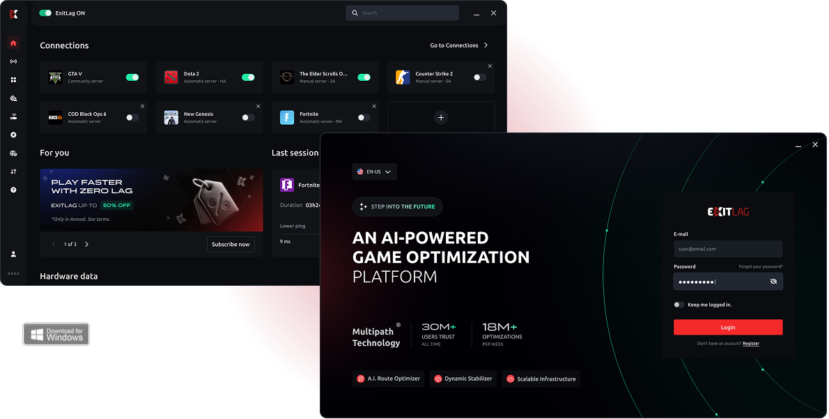 Buy Genuine Exitlag One Month Key at Cheapest Price US$4.00